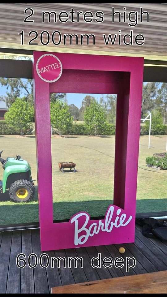 Life Sized Barbie Box Hire – Hunter Party Hire